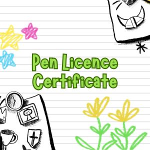 New Pen Licence Certificate – Teachers' Club